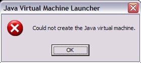 Could Not Create The Java Virtual Machine Error Launching Rational Software Architect