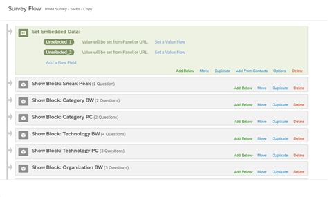 How Can I Include The Unselected Choices From One Answer As Statements In The Next Question