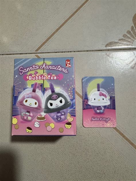 Hello Kitty Bubble Tea Hobbies And Toys Toys And Games On Carousell