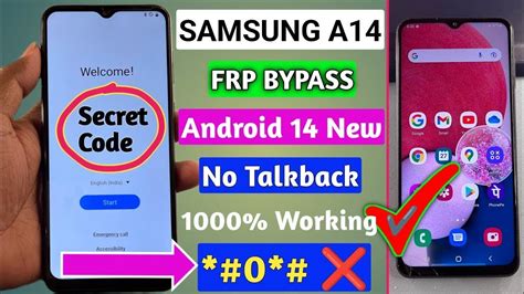 Samsung A14 A14 5g Frp Bypass Android 14 Without Pc No Code 0