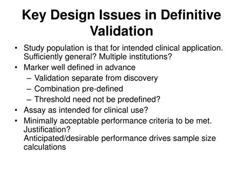 Ppt Edrn Approaches To Biomarker Validation Powerpoint Presentation Free Download Id 4581385