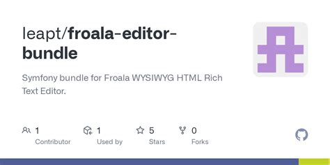 Github Leapt Froala Editor Bundle Symfony Bundle For Froala Wysiwyg Html Rich Text Editor