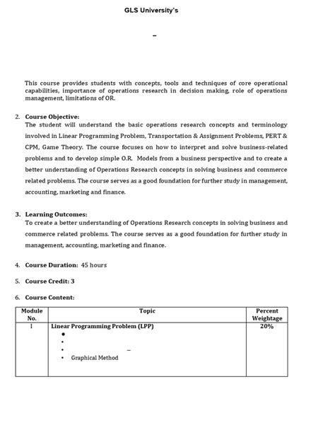operation research pdf operations research applied mathematics