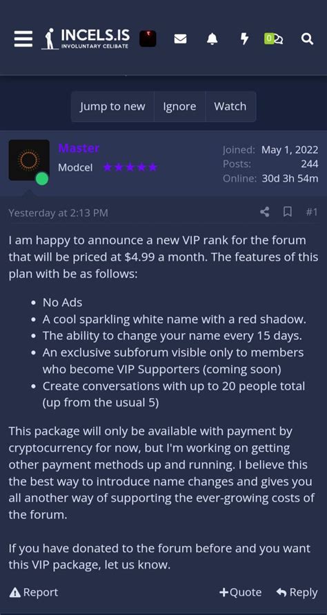 an incel website now has subscribtion service r consoom