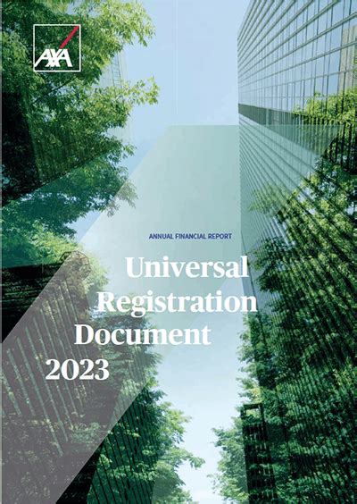 2023 Annual Report Universal Registration Document Axa