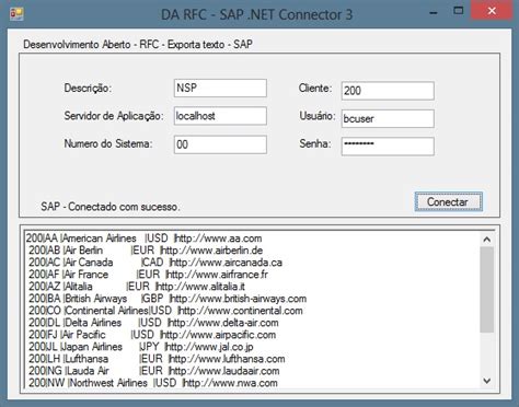 Sap Net Connector 30 Remote Function Call Rfc C