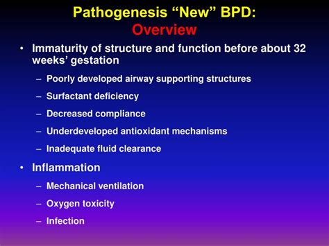 Ppt Bronchopulmonary Dysplasia Powerpoint Presentation Free Download