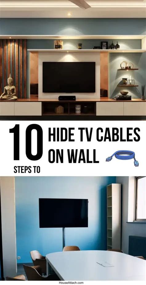 How To Hide TV Wires On Wall Safely