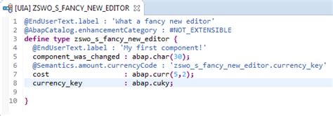 New Dictionary Structure Editor Sap Community