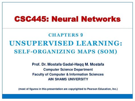 Neural Networks Self Organizing Maps Som