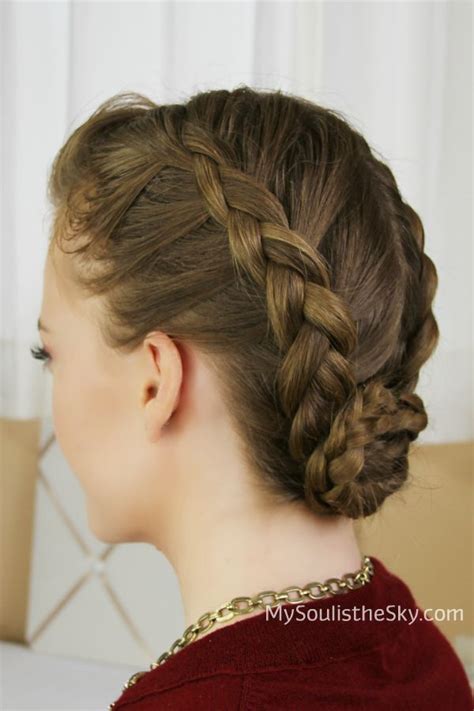 Double Dutch Braided Bun Braided Bun Hairstyles Dutch Braid Hairstyles Braided Bun