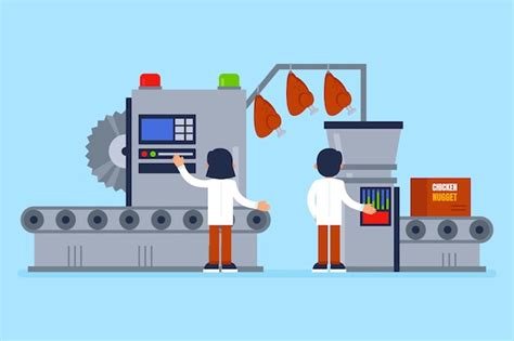 Food Manufacturing Clipart