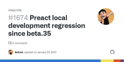 Preact Local Development Regression Since Beta35 · Issue 1674