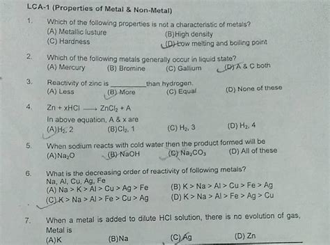 What is the decreasing order of reactivity of following metals? Na,Al,Cu,..