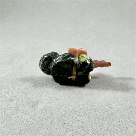 Frog And Dragonfly Fetish By Daisy Leonard Natewa Marble And Shell Morning Star Traders