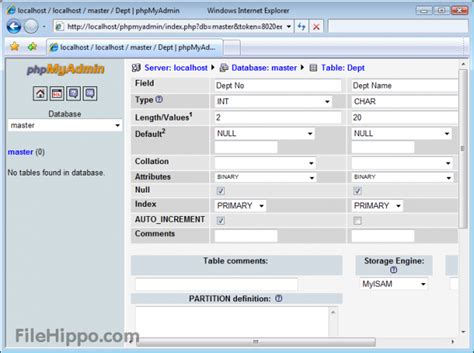 Phpmyadmin