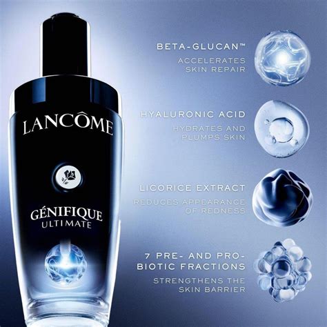 Lancome Womens Genifique Serum Set Anti Aging Cream Flannels