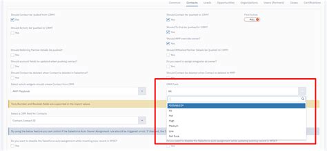 Sfdc Crm Sync Setting And Integration