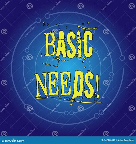 Writing Note Showing Basic Needs Business Photo Showcasing Measurement