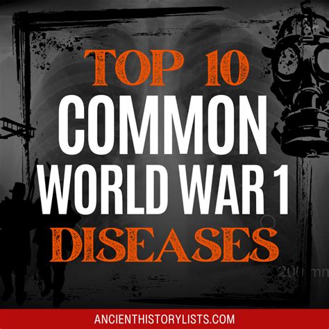 Top 10 Diseases That Were Common In World War I
