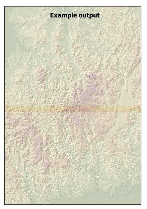 QGIS Composer How Can I Eliminate Striping Across Transparent Raster Layers Geographic