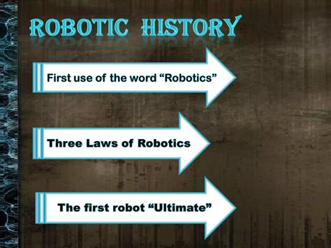 Robotics Project Ppt PPTX