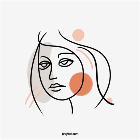 선 색 블록 일러스트 소녀 아바타 간필화 만화 장식품 Png 일러스트 및 Psd 이미지 무료 다운로드 Pngtree Color Block Avatar Color