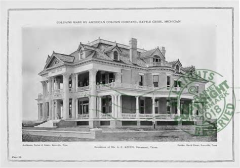 American Column Co 1906 Catalog Stay Locked Columns Architect