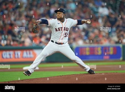May 7 2022 Houston Pitcher Framber Valdez 59 Throws A Pitch During