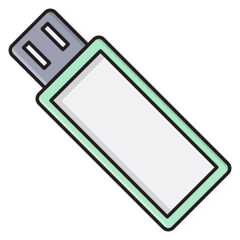 Usb Vector Stall Lineal Color Icon