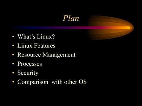 PPT The LINUX Operating System PowerPoint Presentation Free Download ID