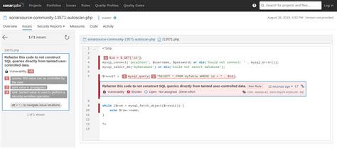 Security Issues Are Not Found Vs Code Sonar Community