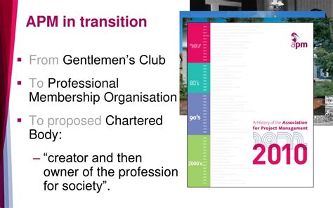 PPT APM Strategy Setting The Standards For The Profession PowerPoint Presentation ID