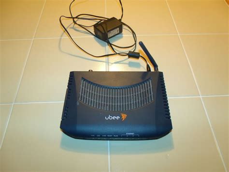 Ubee U10C037 Cable Modem DDW2600 Ethernet USB PC Mac Internet Enet Router WLAN For Sale