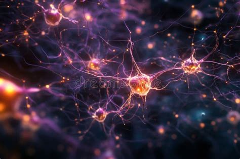 Glowing Neural Connections Visualizing Synapses Brain Activity