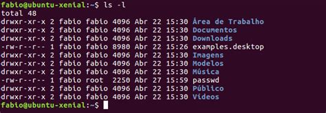 Como Listar O Conteúdo De Diretórios Com O Comando Ls No Linux Unix