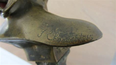 Felix Charpentier 1858 1924 Female Bust Bronze Catawiki