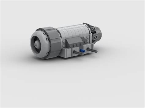 Lego Moc Razor Crest Engine Mod By Ridgeline Productions Rebrickable