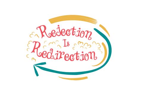 Rejection Is Redirection Motivational Svg Cut File By Creative Fabrica