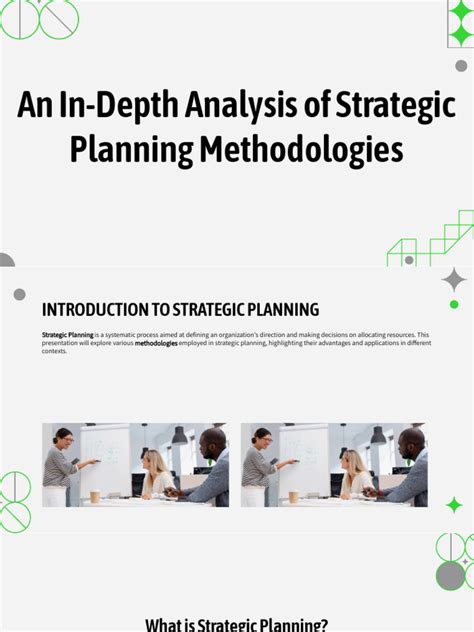Slidesgo An In Depth Analysis Of Strategic Planning Methodologies