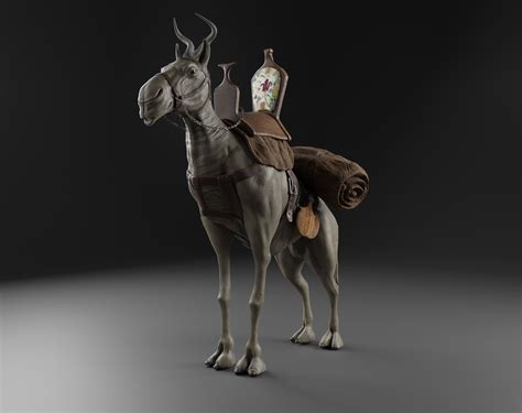 3d Model The Tiaman Vr Ar Low Poly Cgtrader
