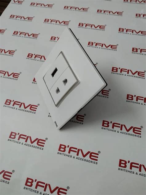 Grey B Five 2 Pin Socket With Safty Shutter Hg 1235 At ₹ 37 2 Piece In