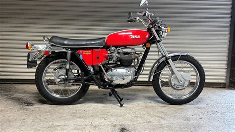1971 Bsa A65 Firebird Scrambler Vin A65fshe12008 Classiccom