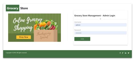 Nodejs Angularjs And Mysql Project Grocery Store Management System