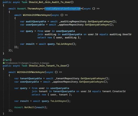 Using Linq With Multiple Dbcontexts In Abp Framework 7833 Support