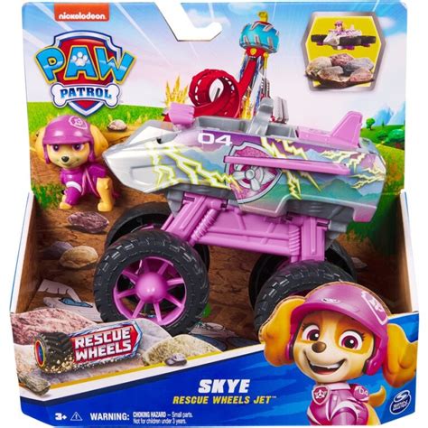 Paw Patrol Skye Rescue Wheels Jet Action Vehicle Toy