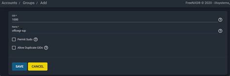 Setting Up Users Permissions And Acls On Freenas Truenas Open Enterprise Storage