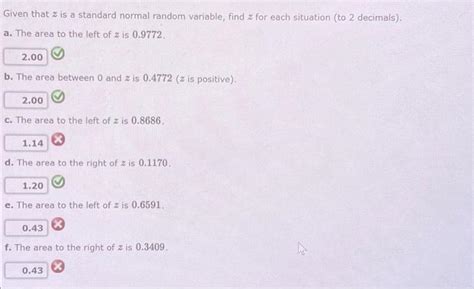 solved given that z is a standard normal random variable