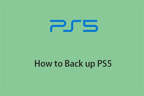 How To Back Up And Restore Your PS5 Data To External Drive Cloud