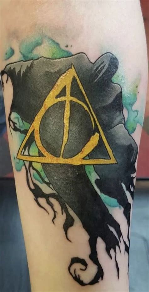 Эскиз тату Гарри Поттер